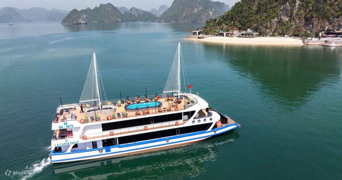 [Route 2] Ha Long Bay Day Tour by 5 Stars La Casta Cruise - Klook Việt Nam